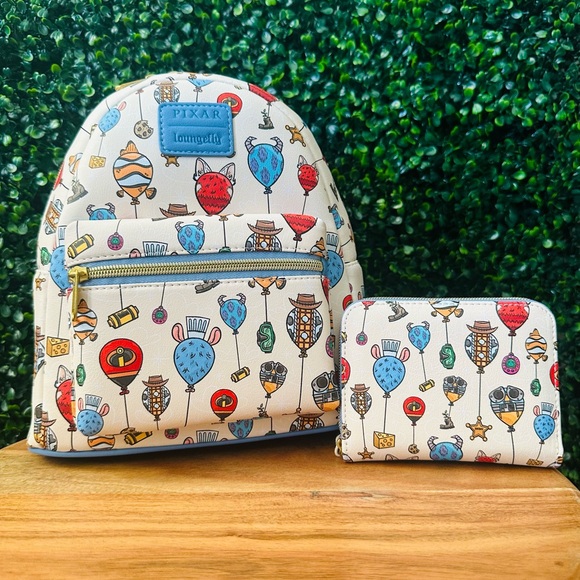 Loungefly | Bags | Loungefly Disney Pixar Character Balloons Mini ...